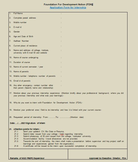 GET INVOLVED | FD Action